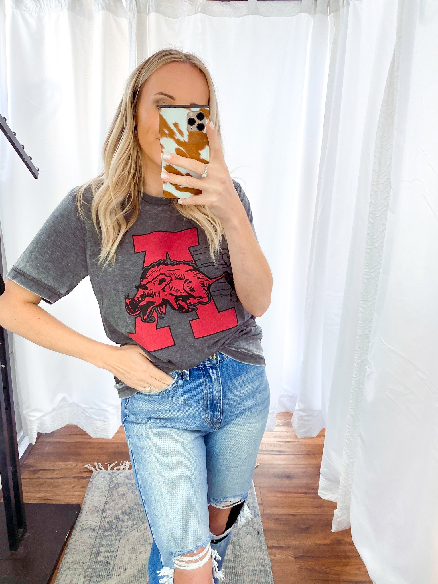 Vintage 1964 Arkansas Hog Acid Wash Tee – Zen + Zeus Clothing Co.